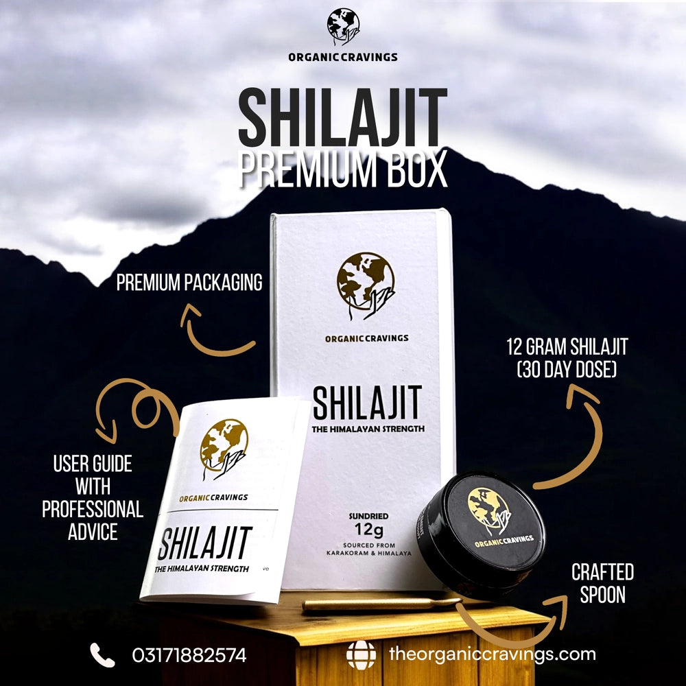 Shilajit Premium Box (30 day dose) – Organic Cravings